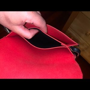 Bags | Small Cute Black And Red Crossbody Bag | Poshmark
